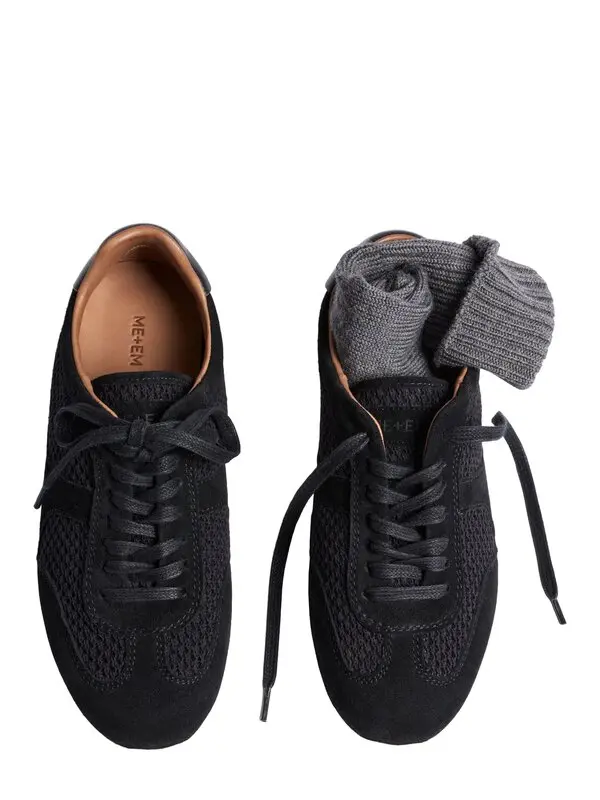 ME+EM Retro Runner Sneakers - Black