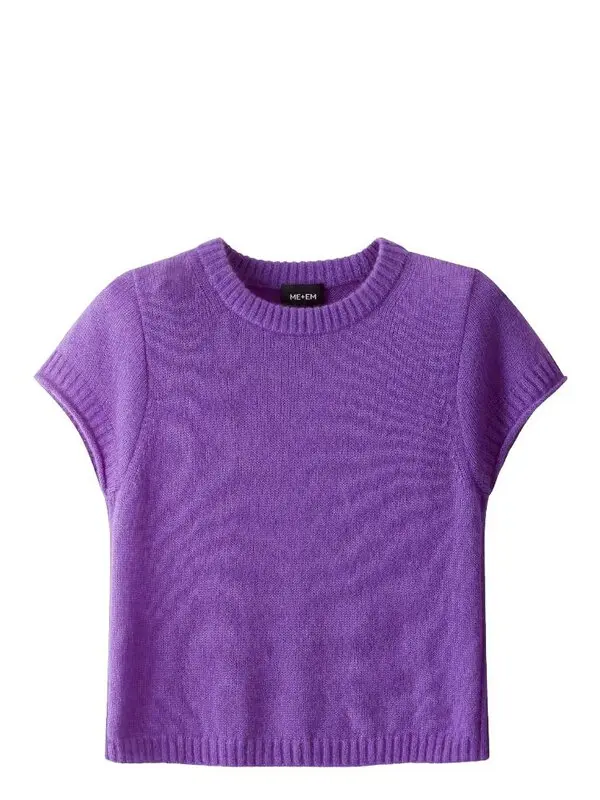ME+EM Baby Tee - Violet Purple