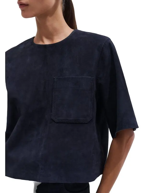ME+EM Boxy T-shirt - Navy