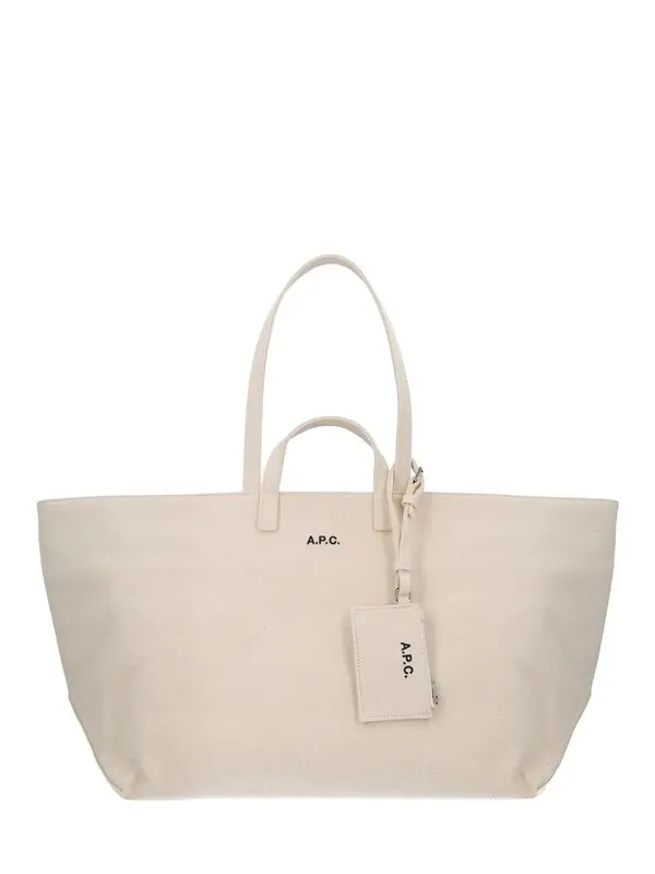 A.p.c. Le Drummer Tote Bag - Powder