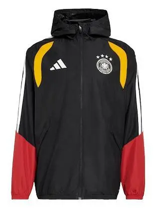 Adidas Germany 2026 Tiro All Weather Jacket - Black
