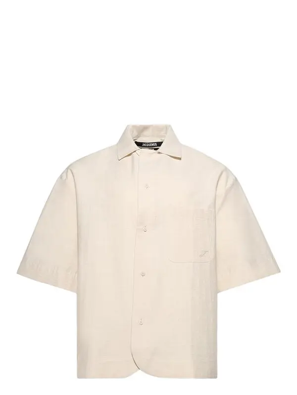 Jacquemus La Chemise Paysan Off-white - Ivory