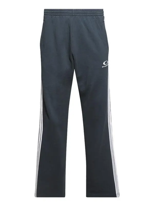 Balenciaga Baggy Sweatpants Marine And White - Blue