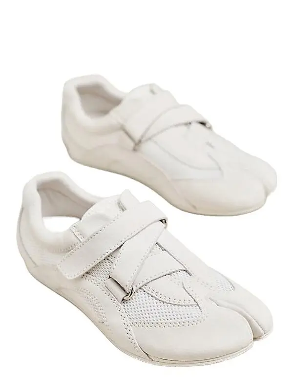 Jeffrey Campbell Cantor Split-toe Sneakers - White