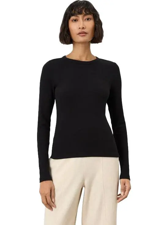 PACT Perfect Rib Layering Long Sleeve - Black