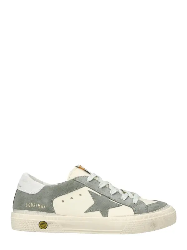 GOLDEN GOOSE May Suede Sneakers - Grey