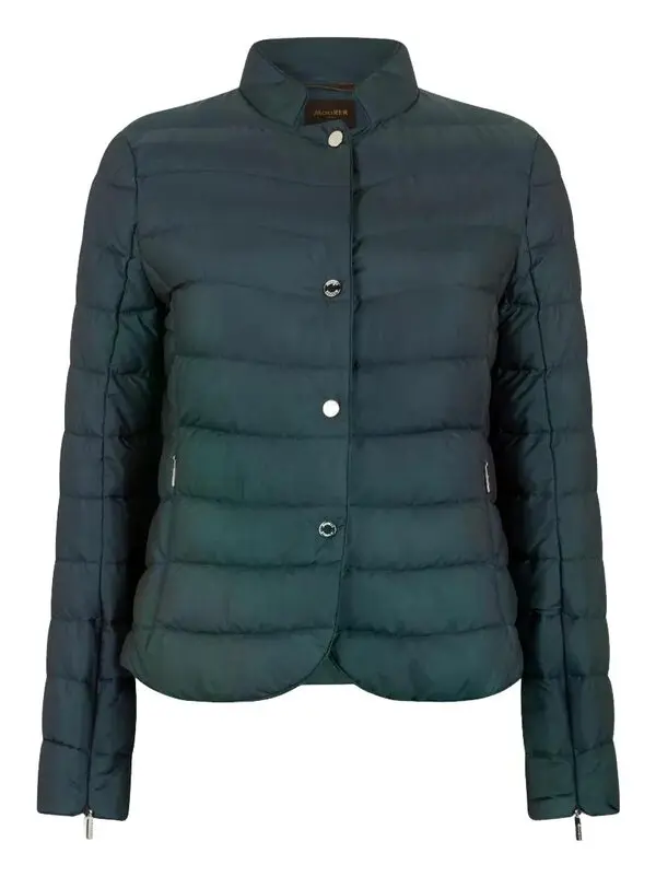 MOORER Quilted Jacket - Blue