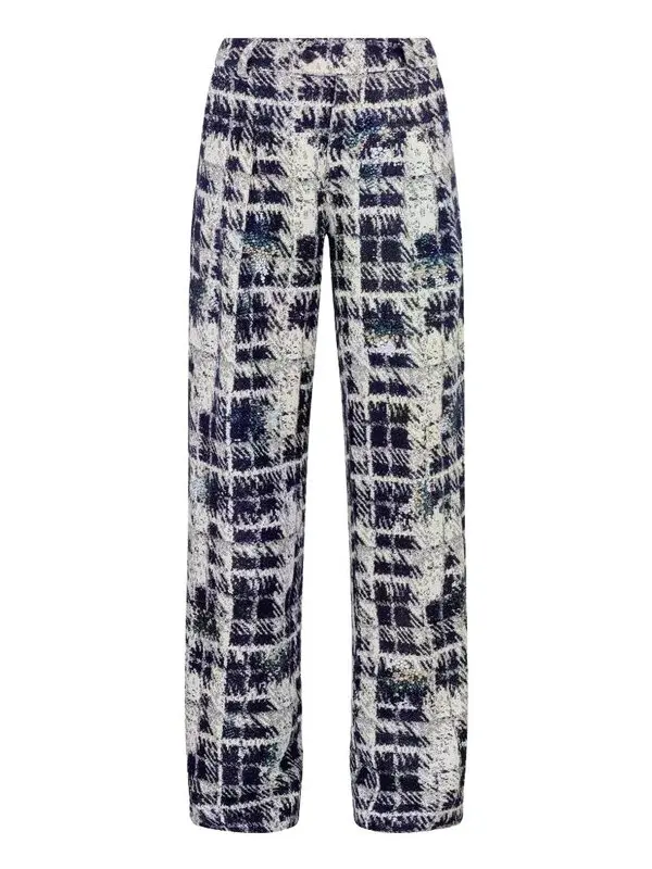 Libertine Snow Drift Baggy Trousers - Blue