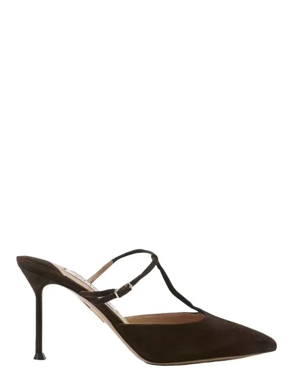AQUAZZURA Pointed-toe Pumps - Brown