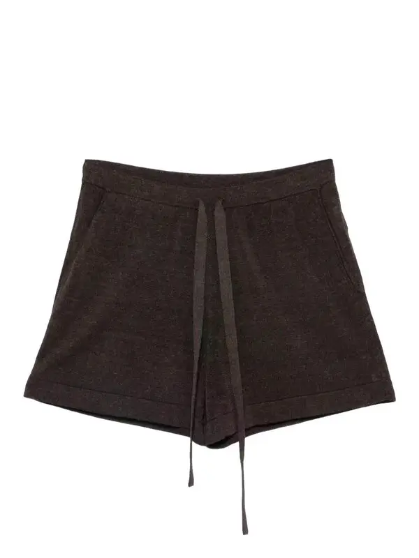 P.a.r.o.s.h Drawstring-waist Shorts - Brown
