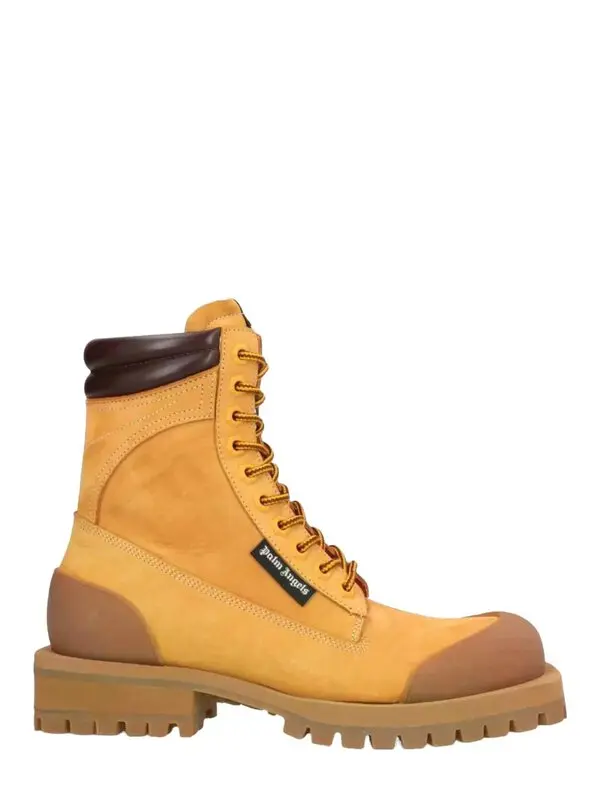 Palm Angels Lace-up Hiking Boots - Yellow