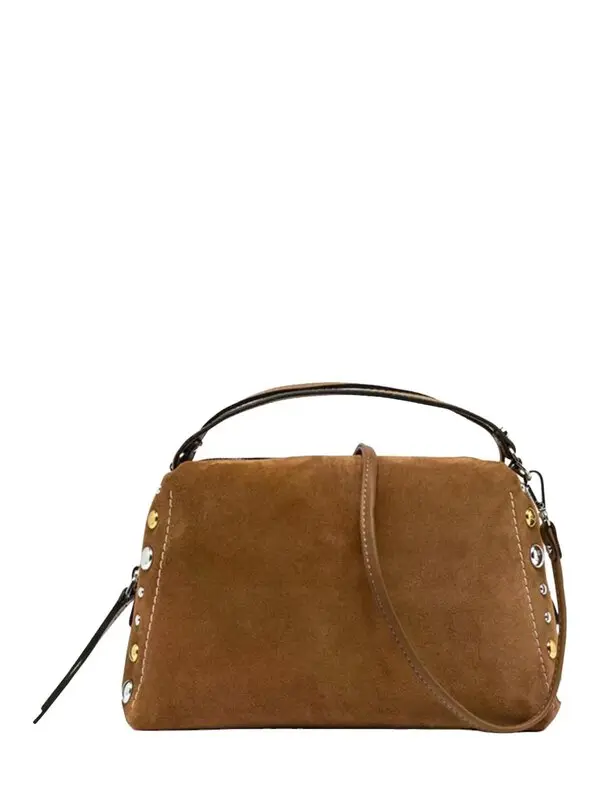 GIANNI CHIARINI Alifa Studded Tote Bag - Brown