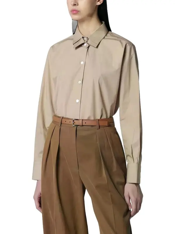 RÓHE Double-collar Shirt - Neutrals