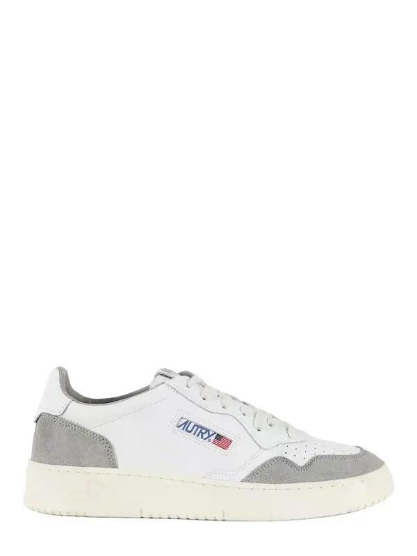 AUTRY Medalist Leather Sneakers - White