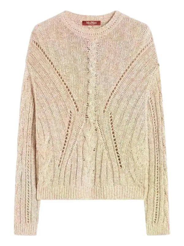 Max Mara Knitted Top - Neutrals