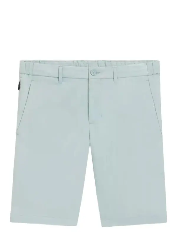 BOSS Buttoned Easy-iron Shorts - Blue