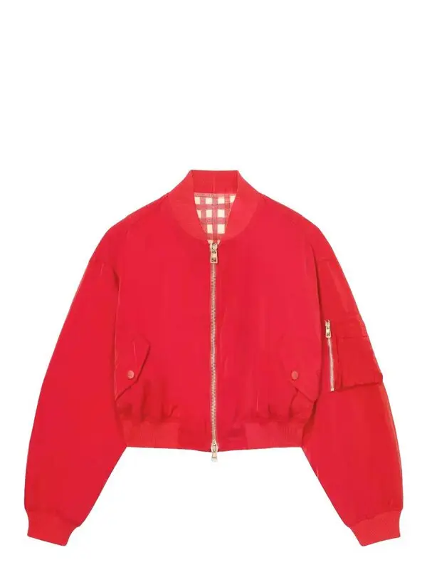 Ermanno Scervino Reversible Bomber Jacket - Red
