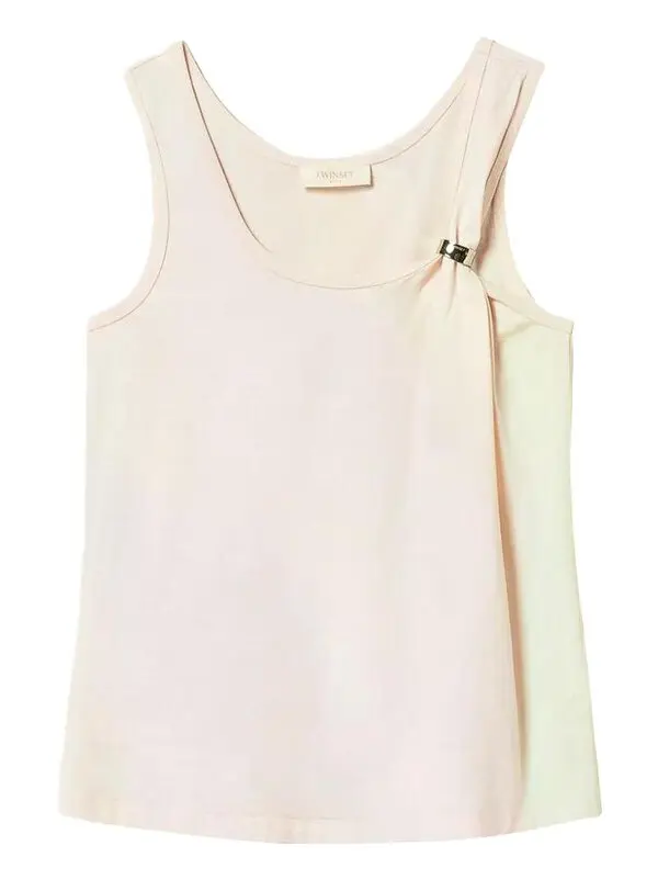 TWINSET Clip Tank Top - Neutrals