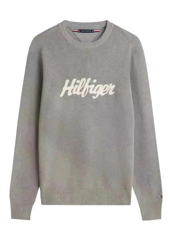 Tommy Hilfiger Round Neck Sweater - Grey