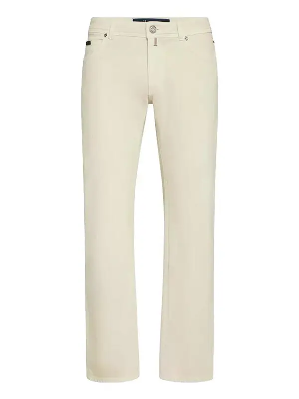 BILLIONAIRE Straight-leg Trousers - Neutrals