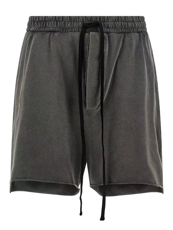 THOM KROM Drawstring Fastening Shorts - Grey