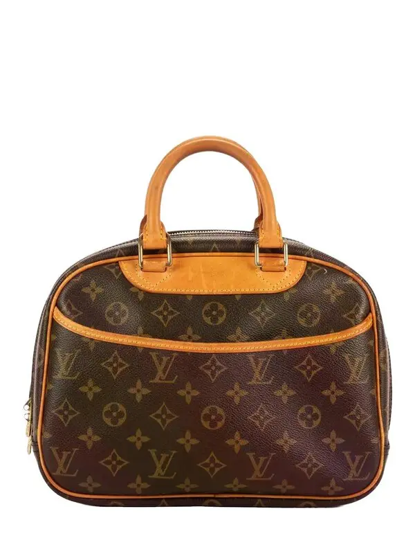 LOUIS VUITTON Trouville Monogram Tote Bag - Brown