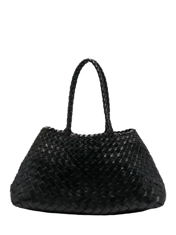 Dragon Diffusion Big Santa Crose Tote Bag - Black