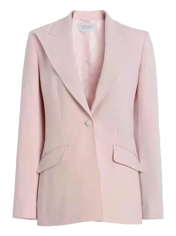 Gabriela Hearst Leiva Single-breasted Blazer - Pink