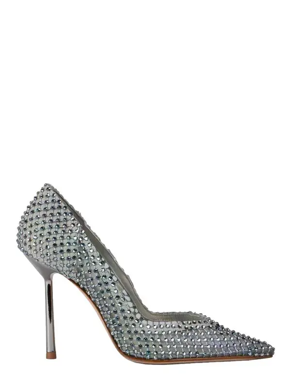 LE SILLA Gilda Embellished Heeled Pumps - Grey