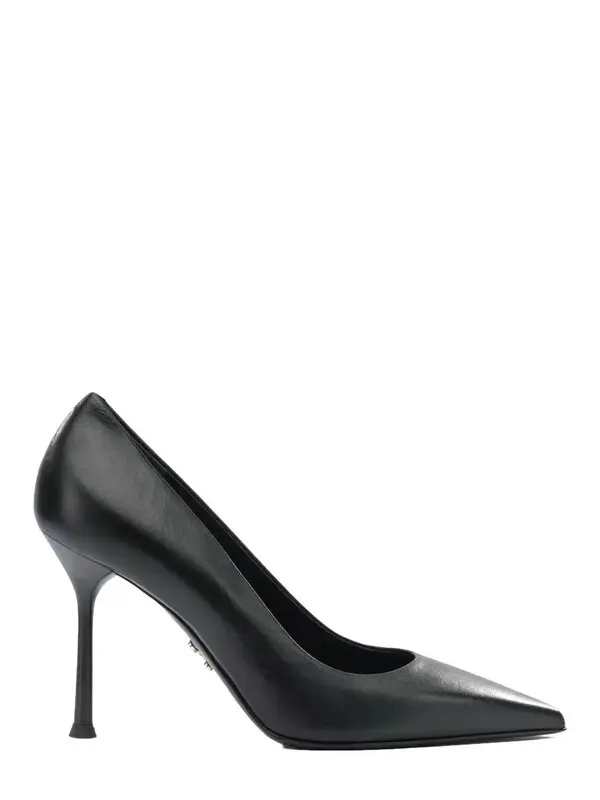 SERGIO LEVANTESI Pointed-toe Heeled Pumps - Black