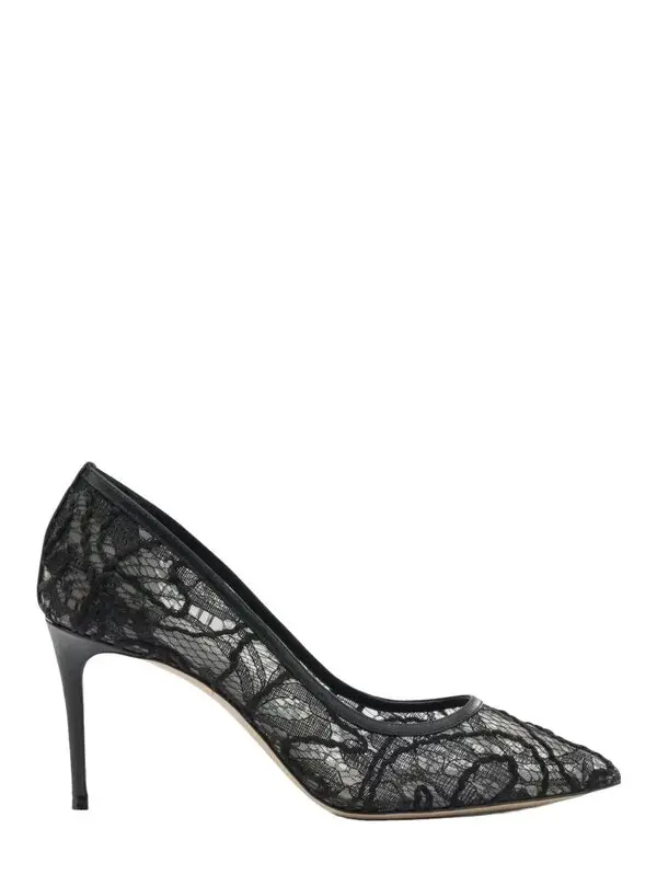 Casadei Julia Pointed Pumps - Black