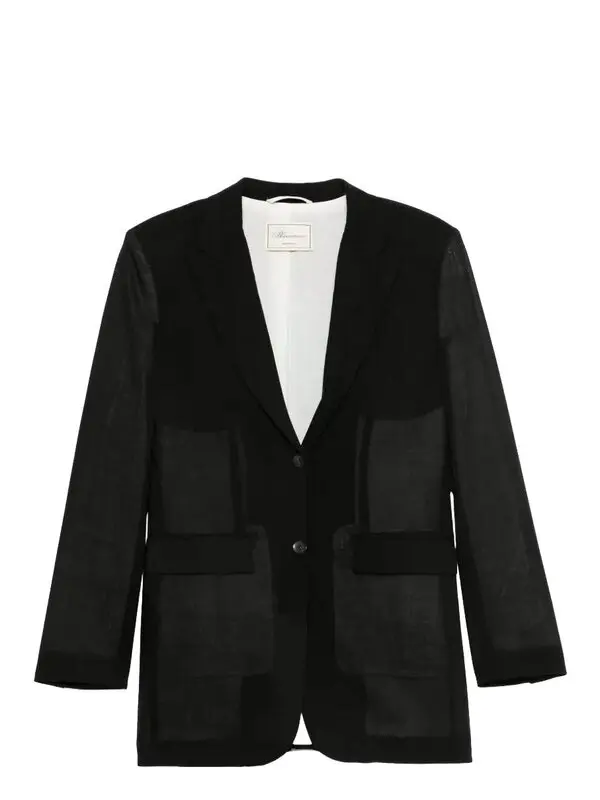 Blumarine Patch-pocket Blazer - Black