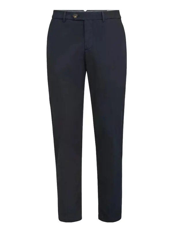 Brunello Cucinelli Buttoned Trousers - Blue