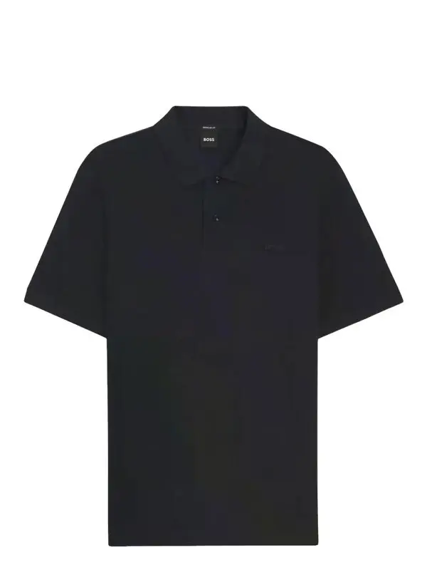 BOSS Cotton Polo Shirt - Blue