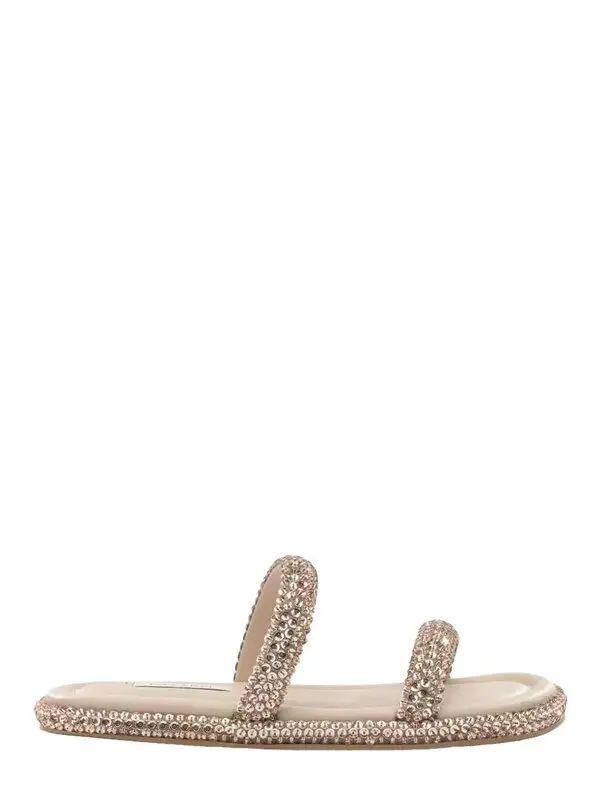 Casadei Bead-embellished Sandals - Neutrals