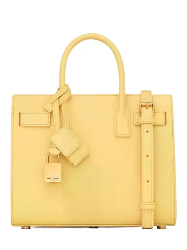 Saint Laurent Sac De Jour Tote - Yellow