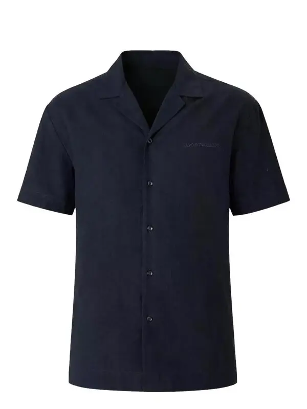 Emporio Armani Short-sleeve Shirt - Blue