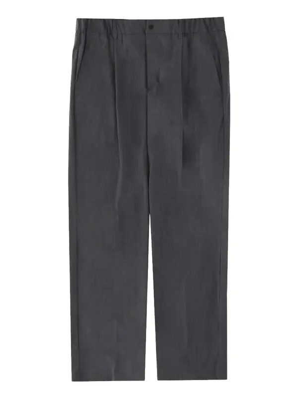 Herno Belt-loop Pleated Trousers - Grey