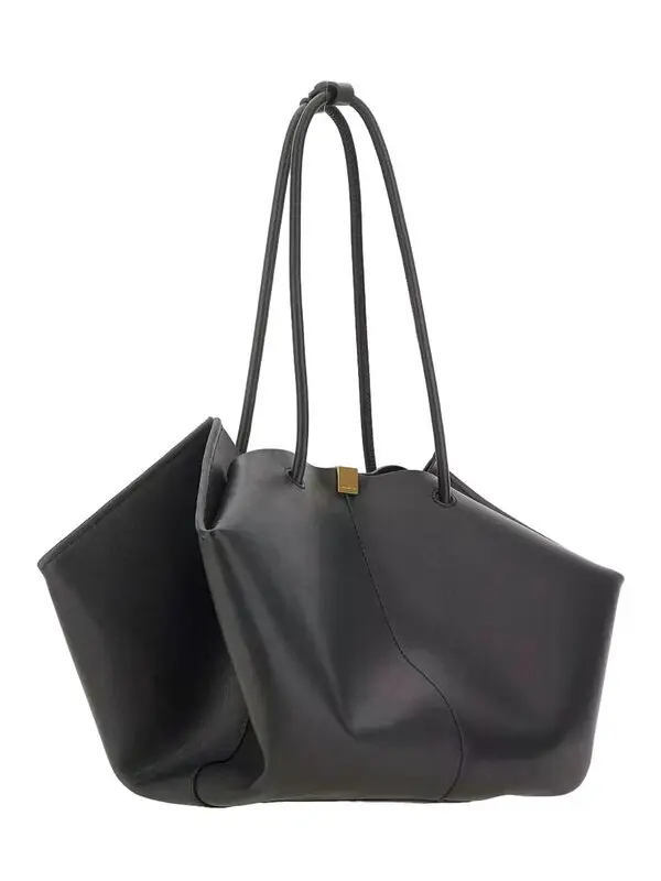 COCCINELLE Kamy Leather Shoulder Bag - Black