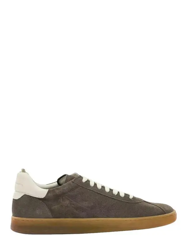 Officine Creative Lace-up Suede Sneakers - Brown
