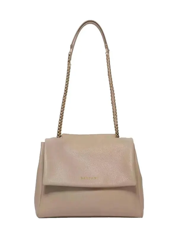 ORTIGNI Sveva Sense Leather Satchel Bag - Neutrals