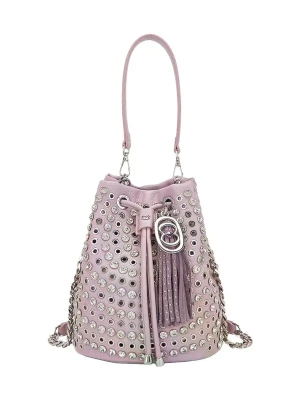 LA CARRIE Small Bucket Bag - Pink