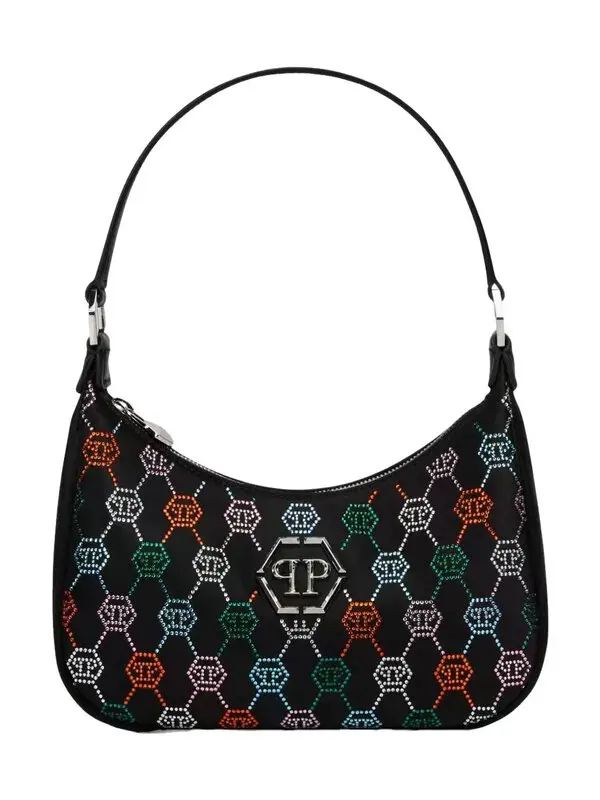 Philipp Plein Embellished Shoulder Bag - Black