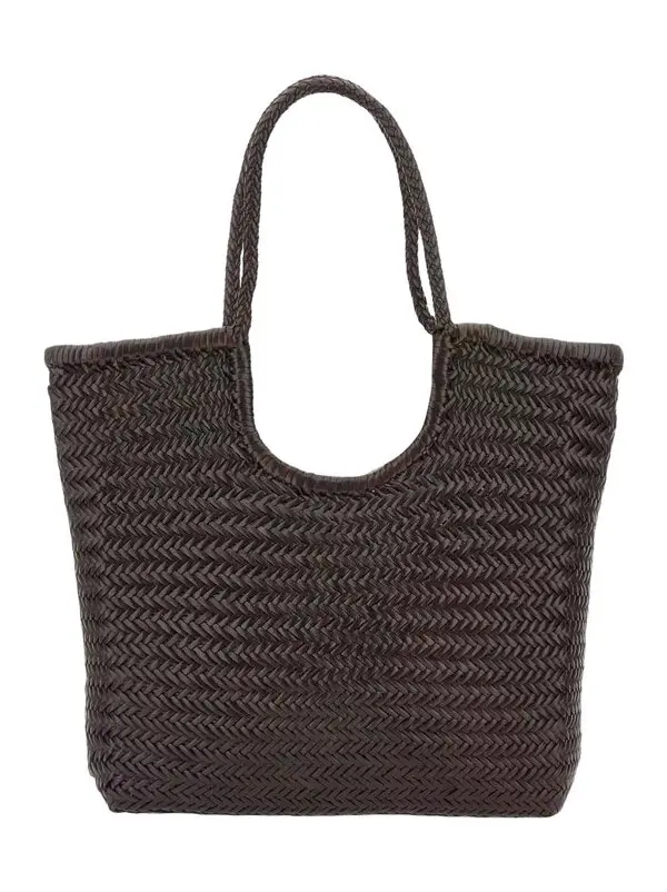 Dragon Diffusion Ns Diagonal Triple Jump Tote Bag - Brown