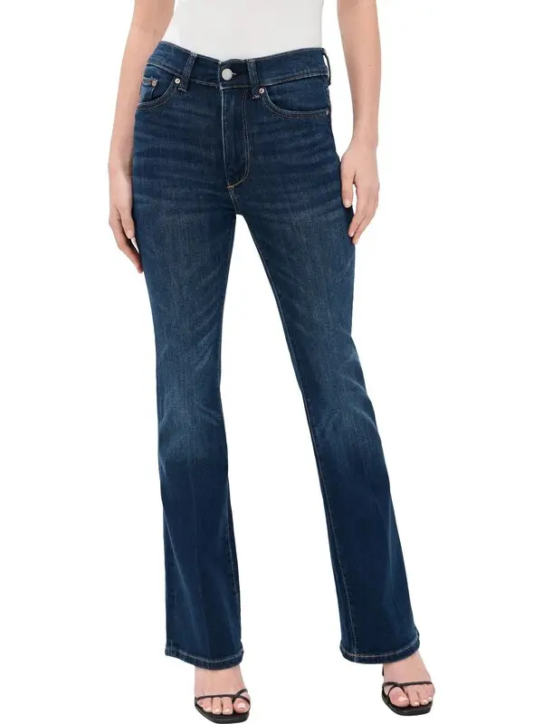 DL1961 Bridget Bootcut High-rise Instasculpt Jeans - Sea Front