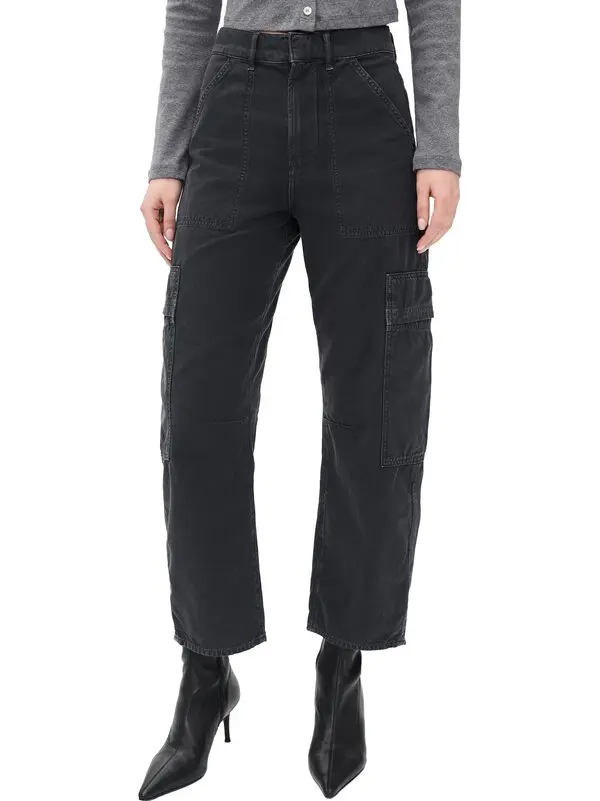 Citizens Of Humanity Marcelle Cargo Pants - Washed Black