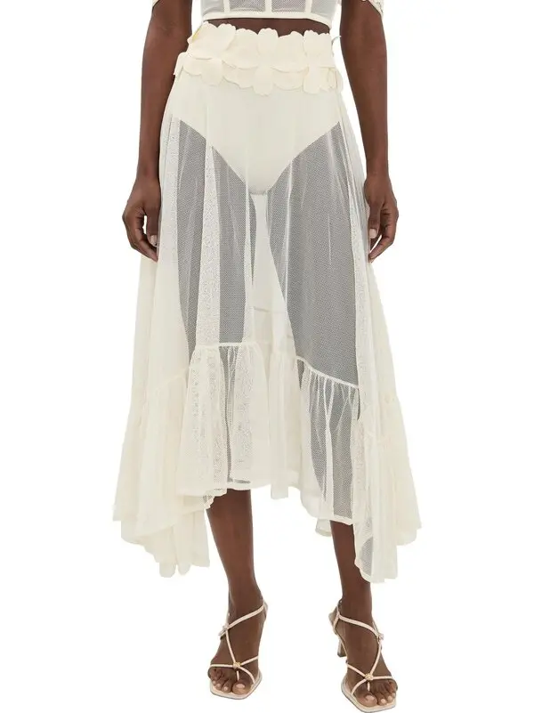 BAHIA MARIA Jardin De Lu Skirt - Ivory