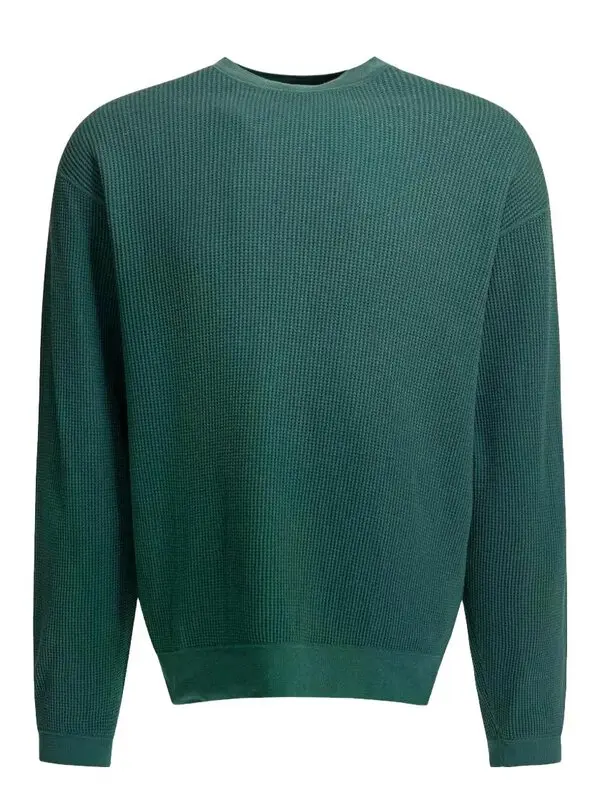 Kapital Textured Crew-neck Sweater - Green