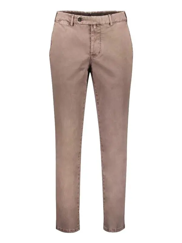 MOORER Front-pocket Chino Trousers - Neutrals