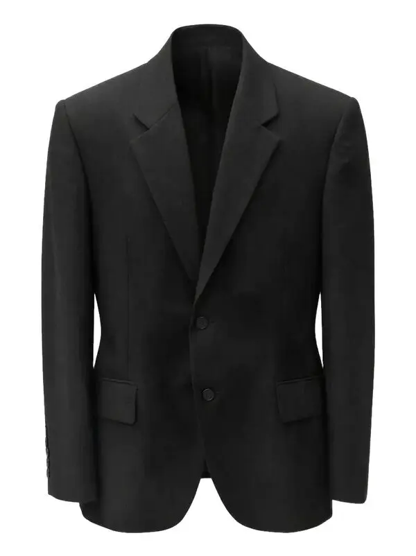 Balenciaga Two-button Tuxedo Jacket - Black